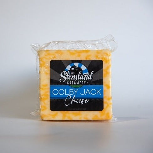 Stensland Colby Jack Block Cheese | Family Pride Meats
