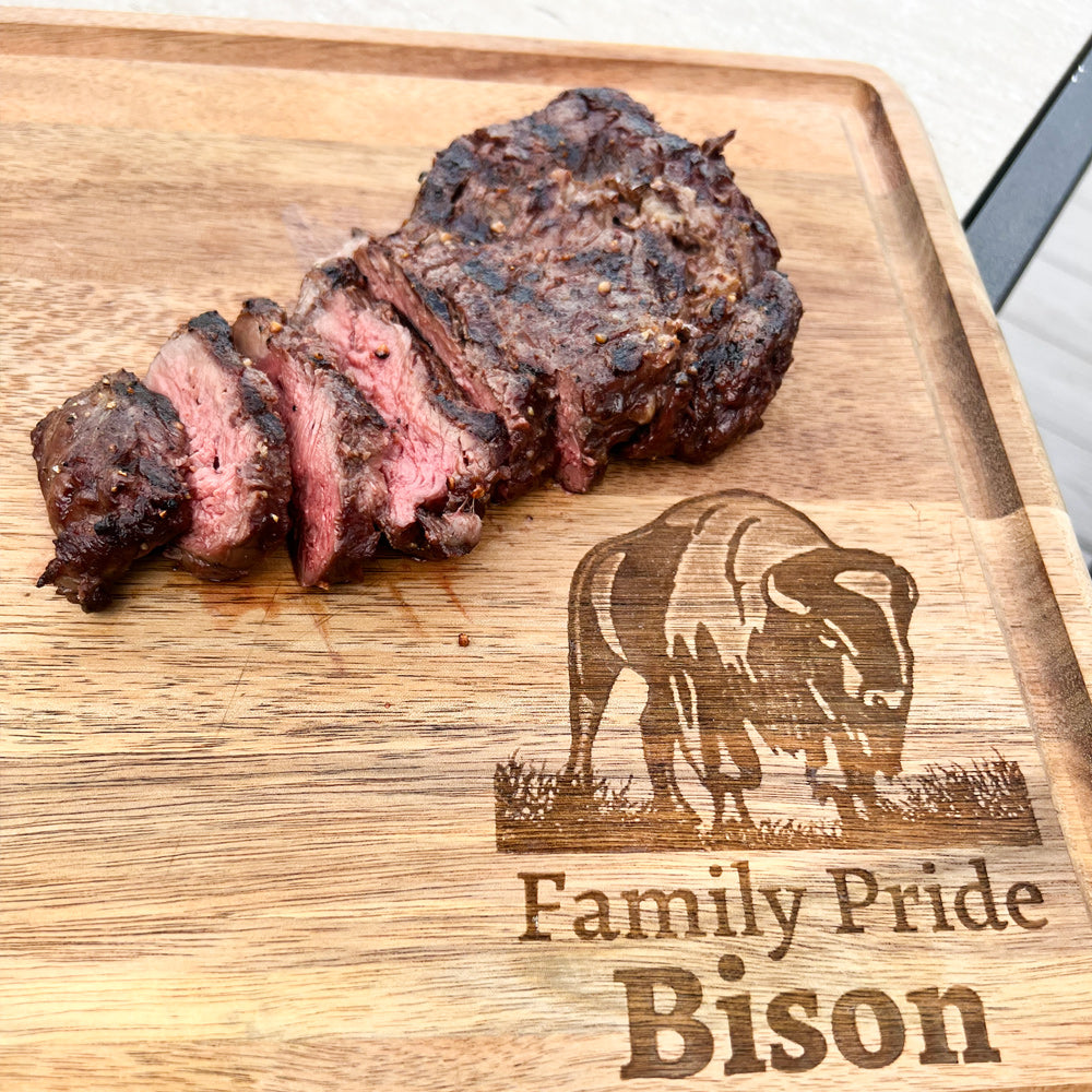 Bison Ribeye Steak | Family Pride Meats
